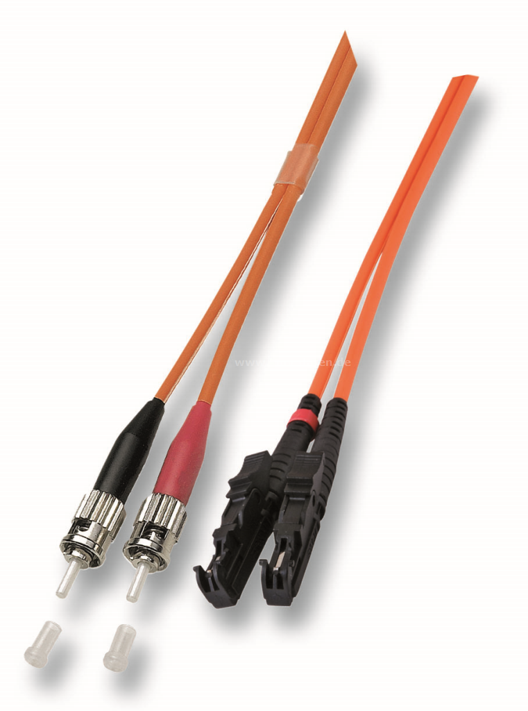 LWL Duplex Jumper-Multimode Länge: 0,5m ST E2000\'ae Faser I-VH 2G50 ...